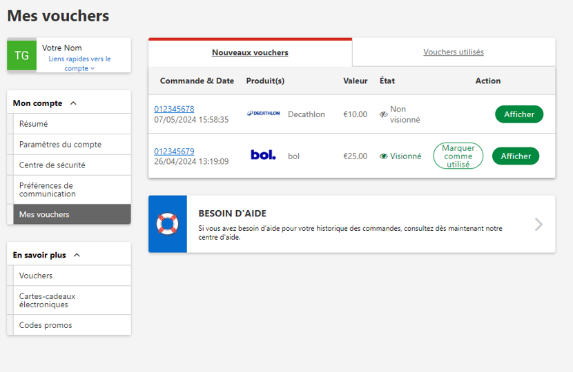 Comment retrouver vos vouchers sur Edenred Engagement – FAQ Utilisateur