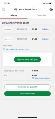 Hoe moet u uw vouchers bekijken op de mobiele applicatie van Edenred ...